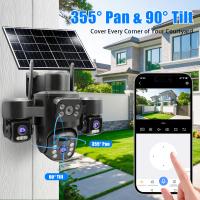 China 7.5W Solar Dome Camera, Built-in 8000mAh Battery, Full Wireless WiFi, Two-Way Audio, H.265 Encoding, High Performance CMOS Sensor for Outdoor Security for sale