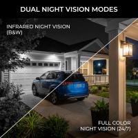China 7.5W Solar Dome Camera, Built-in 8000mAh Battery, Full Wireless WiFi, Two-Way Audio, H.265 Encoding, High Performance CMOS Sensor for Outdoor Security for sale
