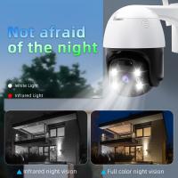 China 4MP Ultra HD Solar Security Camera, Outdoor Wireless WiFi PTZ Camera with Solar Self-Charging, IP65 Waterproof Home Surveillance Camera, Smart Human Detection, Two-Way Audio & Full Color Night Vision for sale