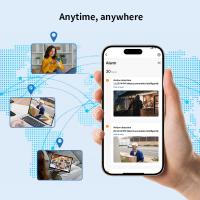 China 5mp Dual‑band Wifi Bullet Security Camera H.265 Dual‑light Night Vision Ai Human Detection Two‑way Audio Bluetooth Pairing Ip66 Outdoor Surveillance Camera Support Tf Card & Cloud Storage for sale