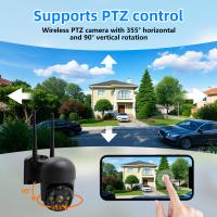 China 5MP Outdoor WiFi PTZ Security Camera,Human Motion Auto‑Tracking,Full‑Color Night Vision,Two‑Way Talk,IP65 Waterproof Wireless Dome IP Camera for sale