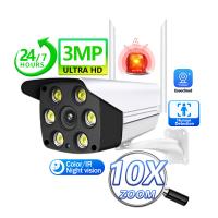 China 3MP/5MP Outdoor WiFi Security Camera, Bluetooth One‑Key Connection, Two‑Way Audio, IR & Spotlight Full‑Color Night Vision, Smart Human Detection, App & PC Remote Monitoring for sale
