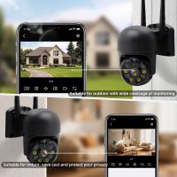 China 5MP WiFi PTZ Security Camera, 355°×90° Pan Tilt Rotation, AI Auto‑Tracking, Custom Alarm Voice, Two‑Way Audio, IP66 Waterproof, IR Full‑Color Night Vision, App Alert Push for sale