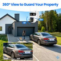 China 4g Solar Powered Ptz Security Camera 3mp Dual Lens For General Outdoor Monitoring Dual Lenses Capture Broader Scenes With Solar Supply Smart Human Detection Two Way Audio Voice Assistant Control for sale