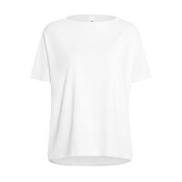 China Women Oversized Pink Cotton Crew Neck T Shirt Short Sleeve Loose Fit Casual Daily Wear 80 Nylon 20 Spandex for sale
