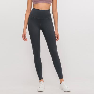 China 80% Nylon 20% Spandex High Waisted Yoga Leggings Tummy Control 4 Way Stretch Full Length Activewear for sale
