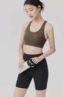 China Seamless Padded Sports Bra for High Impact Workouts 80% Nylon 20% Spandex S M L XL for sale