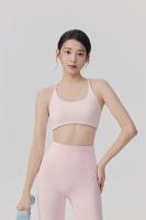 China Light Pink Seamless Yoga Set Women Nylon Spandex 78 22 Workout Bra High Waisted Leggings S M L XL for sale