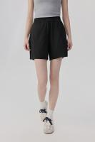 China Women's Quick-Dry Active Shorts 78% Nylon 22% Spandex Elastic Waistband for Gym Running for sale