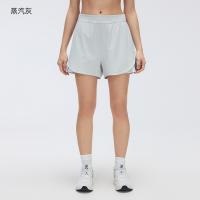 China Navy Blue Pleated Athletic Shorts with Built-In Liner 88% Polyester 12% Spandex for Tennis Sports for sale