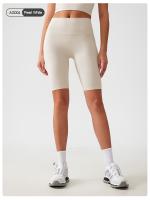 China High Waist Yoga Biker Shorts Butt Lifting Stretch Sports Shorts for Gym Training Daily Outfit for sale