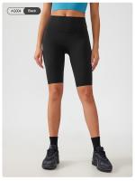 China High Waist Yoga Biker Shorts Butt Lifting Stretch Sports Shorts for Gym Training Daily Outfit for sale