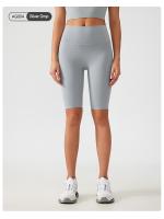China High Waist Yoga Biker Shorts Butt Lifting Stretch Sports Shorts for Gym Training Daily Outfit for sale