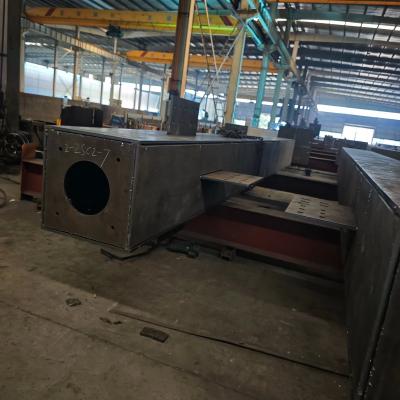 China Welded Box Section Steel Columns, Customized Length Steel for Steel Frame Construction Projects for sale