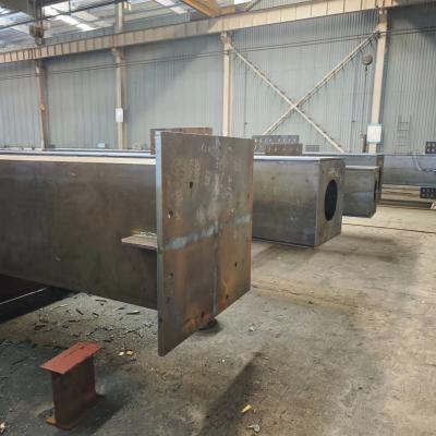 China Prefabricated Welded Steel Box Columns, Multi-Standard Steel for Bridge Substructure Frames for sale