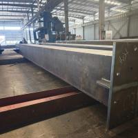 China Welded Box Steel Column Profiles, Shot Blasted Steel for Outdoor Heavy Engineering Structures for sale