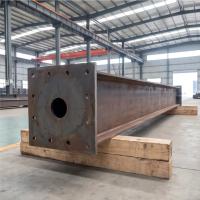 China Welded Box Structural Steel Columns, Cut & Machined Steel for Commercial Metal Constructions for sale