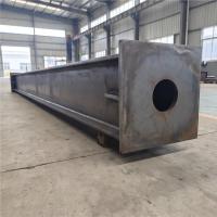 China Heavy Section Welded Steel Box Columns, Corrosion Protected Steel for Warehouse Main Frames for sale