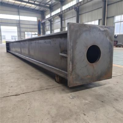 China Heavy Section Welded Steel Box Columns, Corrosion Protected Steel for Warehouse Main Frames for sale