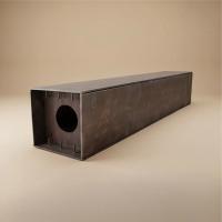 China Welded Steel Box Profile Columns, Stiffener Fitted Steel for Large Public Venue Main Frames for sale
