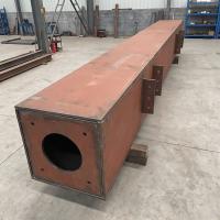 China Heavy Load Box Steel Columns Welded, Coated Steel Upon Request for Petrochemical Plant Frames for sale
