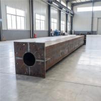 China Fabricated Box Structural Steel Columns Welded, Mill Inspected Steel for Municipal Construction Works for sale
