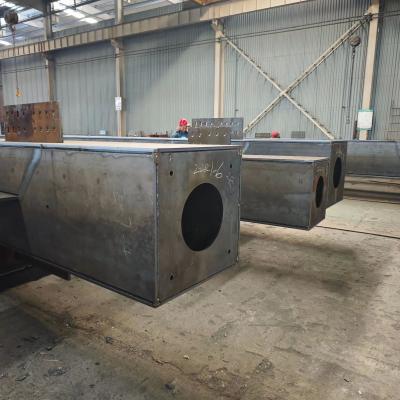 China Rectangular Box Steel Columns Welded, Seaworthy Packed Steel for Overseas Export Construction Projects for sale
