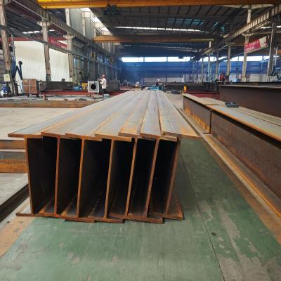 China Alloy Structural Steel H Sections Hot Rolled, High Yield Steel for Long Span Truss Projects for sale
