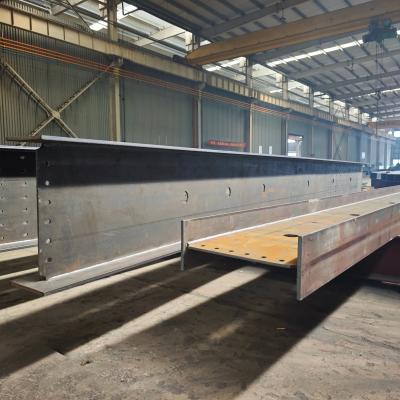 China Hot DIP Galvanized / Painted Welded H-Beam for Multi-Storey Steel Buildings for sale