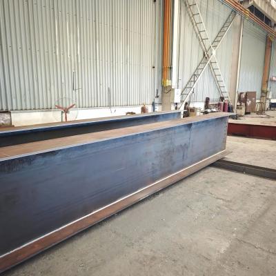 China Engineering Welded H-Beam, Steel Structural Beam for Commercial Building Frame for sale