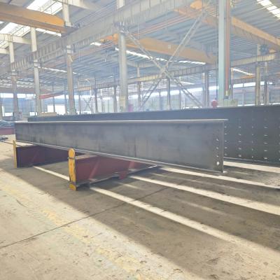 China SA2.5 Shot Blasting Welded H-Beam, Structural Steel Girder for Overseas Projects for sale