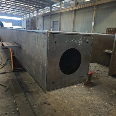 China Welded Structural Box Steel Columns, Variable Cross-Section Steel for Slope Protection Supporting Structures for sale