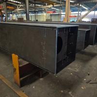 China Welded Steel Box Section Columns, Flexible Dimension Steel for Modular Steel Building Assemblies for sale