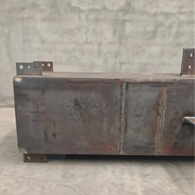 China Site Erection Friendly Welded Box Steel Columns, Pre-Drilled Steel for Fast on-Site Installation for sale