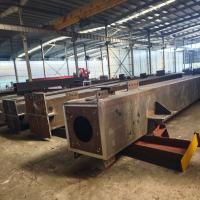 China Welded Steel Box Section Columns, Tailor-Made Steel for Airport Terminal Steel Structural Frames for sale