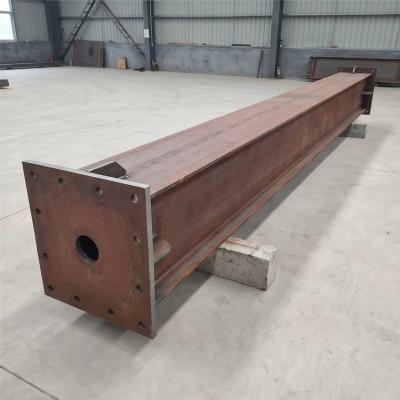 China Welded Carbon Steel Box Columns, Adjustable Length Steel for Mezzanine Heavy Load Bearing Frames for sale
