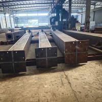China Welded Carbon Steel Box Columns, Adjustable Length Steel for Mezzanine Heavy Load Bearing Frames for sale
