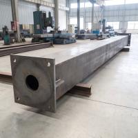 China Customizable Zhiming Welded Box Steel Columns with Anti Rust Paint Finish for sale
