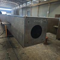 China Customizable Zhiming Welded Box Steel Columns with Anti Rust Paint Finish for sale