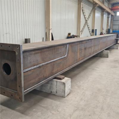 China Zhiming Customized Welded Steel Box Column with Shot Blast Cleaning for sale