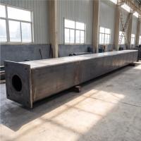 China Fabricated Box Steel Columns Welded, Quality Certificated Steel for Subway Station Structural Frames for sale