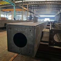 China Custom Welded Box Steel Columns, Mill Certified Steel for Data Center Steel Frame Construction for sale