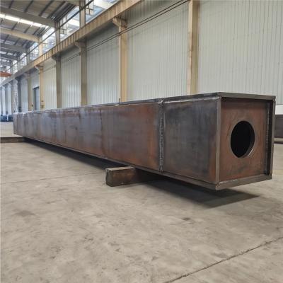 China Welded Steel Box Columns with Built-in Stiffeners, Robust Steel for Large Storage Tank Support Frames for sale