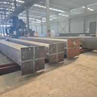 China Welded Steel Box Section Columns, Multi-Grade Steel for Large Shopping Mall Main Steel Structures for sale