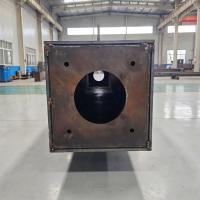China Heavy Wall Welded Box Steel Columns, Surface Customizable Steel for Dock Loading Platform Supports for sale