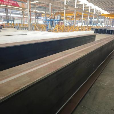 China Welded H-Beam for Multi-Story Steel Frame, Custom Size Structural Steel Components for sale