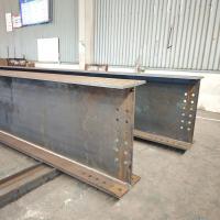 China Pre-Assembled Welded H-Beam, Steel H Beam with Corbels & Stiffeners for Platform for sale