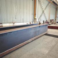 China Welded H-Beam with Tekla Drawings, Structural Steel Beam for Global Construction Projects for sale