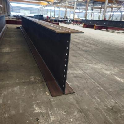 China Prefabricated Welded H Section Steel Beam, High Stability H-Beam for Warehouse Frame for sale