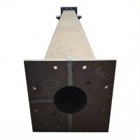 China Shop Welded Box Steel Structural Columns, Dimensionally Stable Steel for Mineral Plant Building Frames for sale